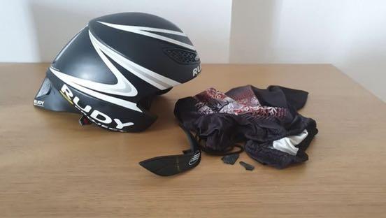 Rudy project aero helmet, Sports Equipment, Bicycles & Parts, Parts ...