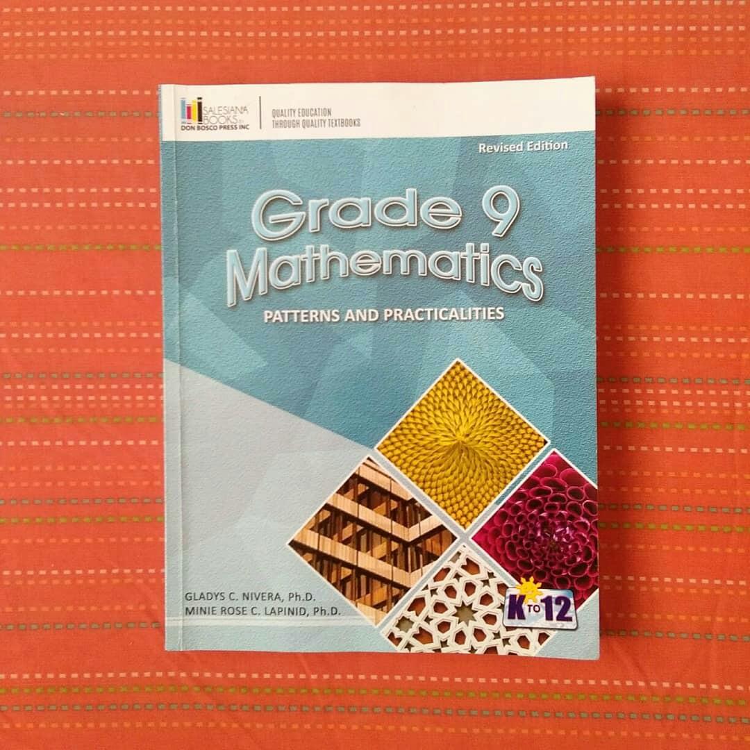(Sale) Grade 9 Textbook Mathematics: Patterns and Practicalities 9 ...