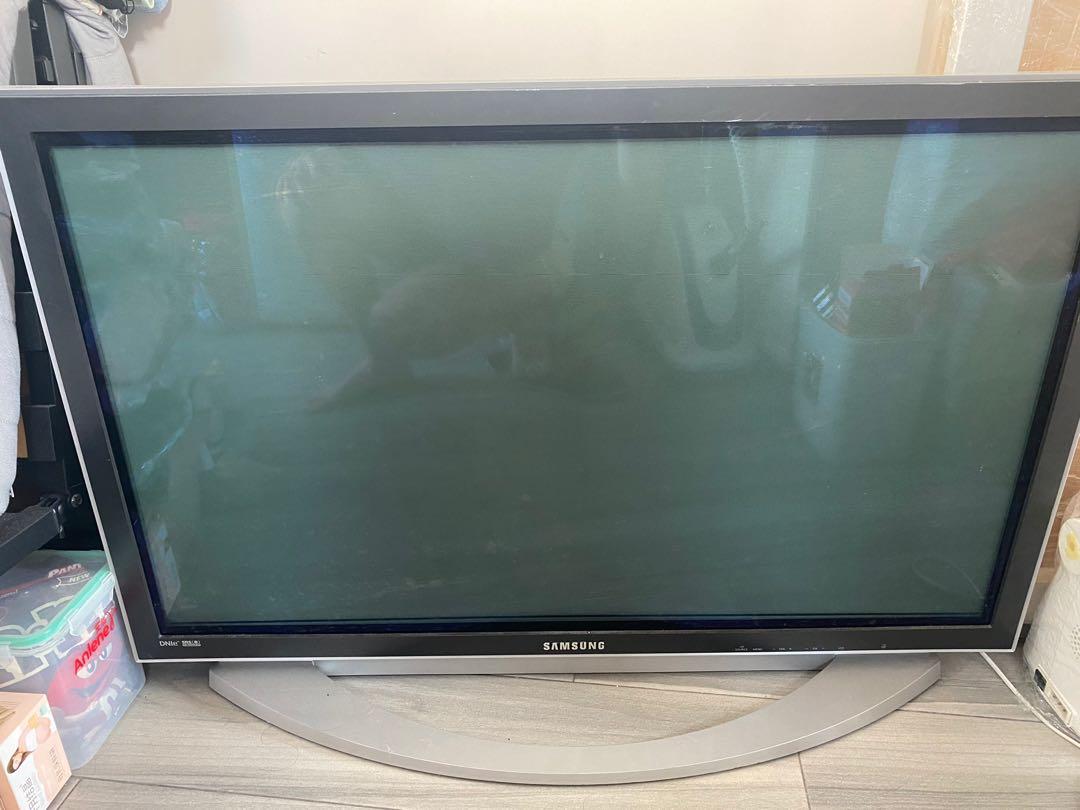 Samsung 42” 42吋 plasma tv display 電視 , 家庭電器, 電視 & 其他娛樂, 電視 - Carousell