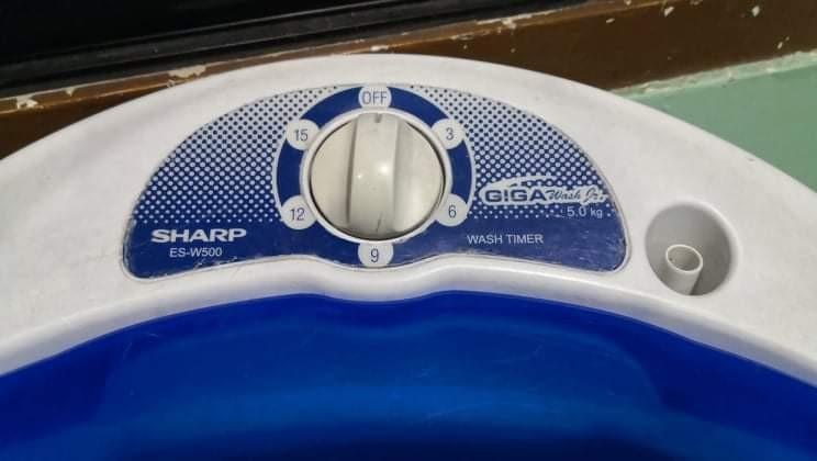 Sharp washer & fujidenzo spinner, TV & Home Appliances, Washing ...