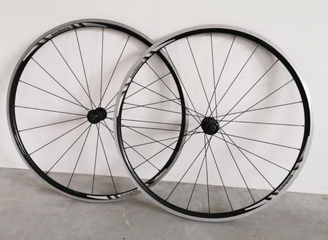 Shimano WH-R500 Wheelset, Sports Equipment, Bicycles & Parts, Parts ...