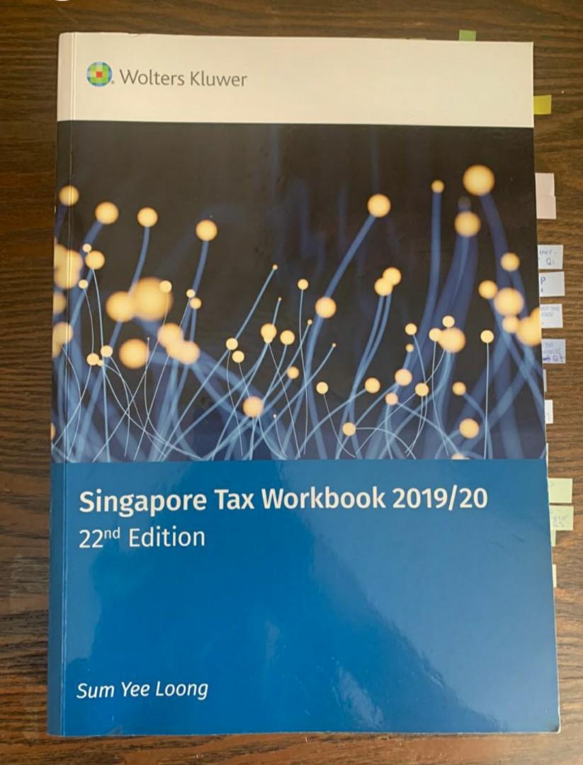 Singapore Tax Workbook 2019/2020, Hobbies & Toys, Books & Magazines ...