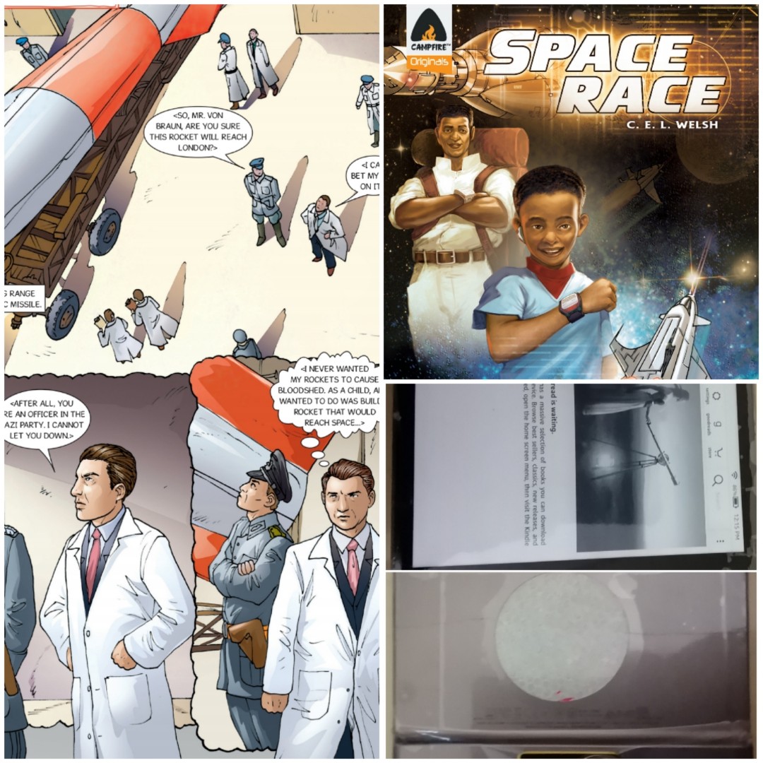 space race novel ilustrasi comic english, Barang Yang Dicari di Carousell
