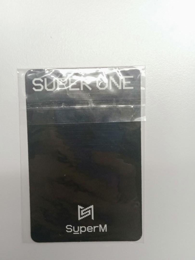 SuperM Super One Group Photo card, Hobbies & Toys, Memorabilia ...