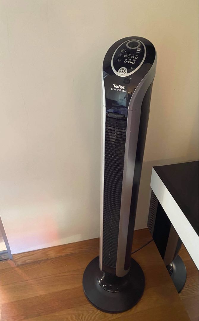 Tefal Tower Fan with remote, Furniture & Home Living, Lighting & Fans ...