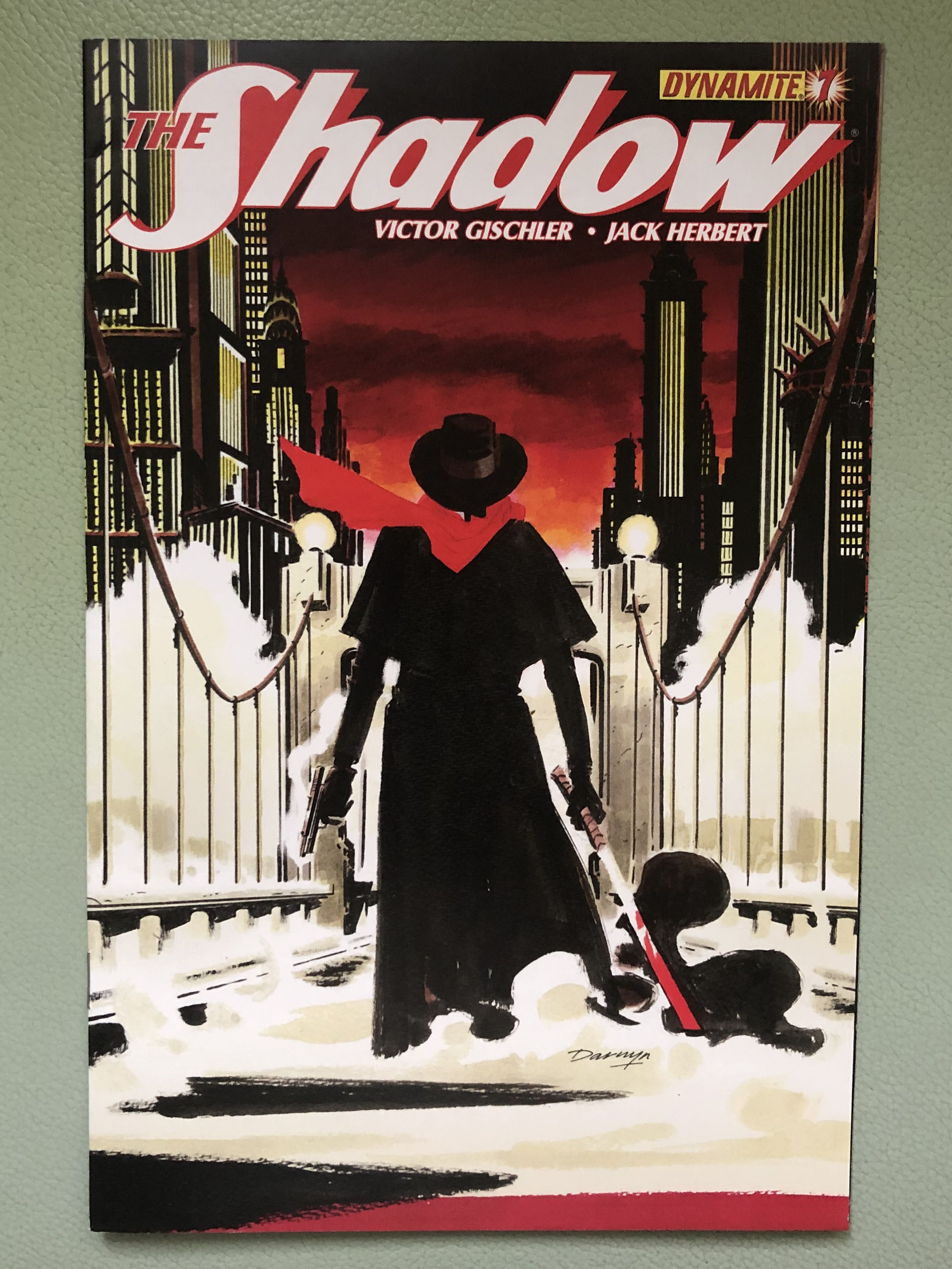 The SHADOW #7, Jack Herbert,art, Dynamite Comics, Hobbies & Toys, Books ...