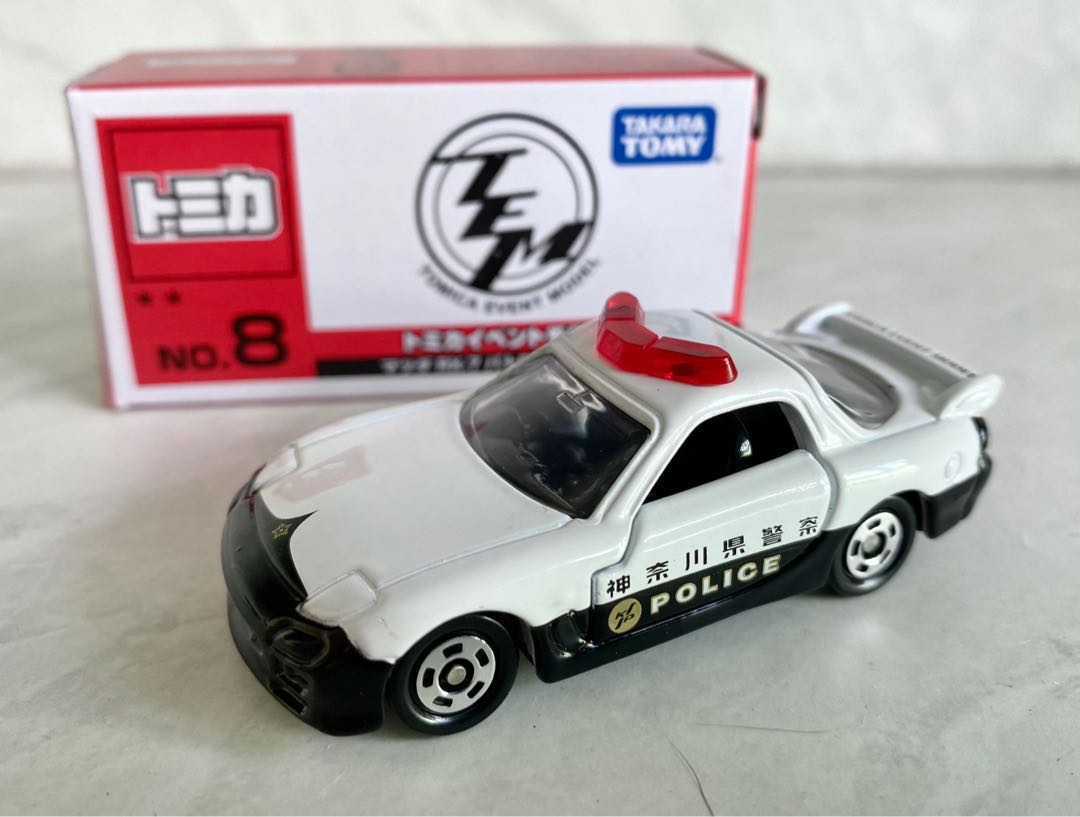 Tomica Event Model Mazda RX-7 FD Police version, Hobbies & Toys, Toys ...