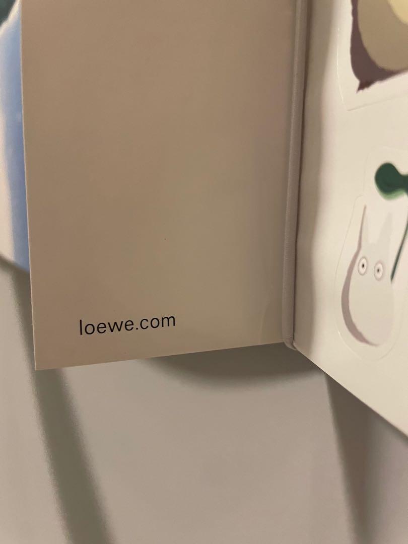 Totoro x Loewe Stickers 龍貓貼紙, 名牌, 飾物及配件 - Carousell