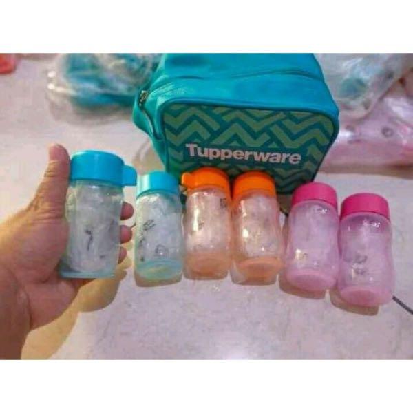 Tupperware mini bottles set, Furniture & Home Living, Kitchenware ...