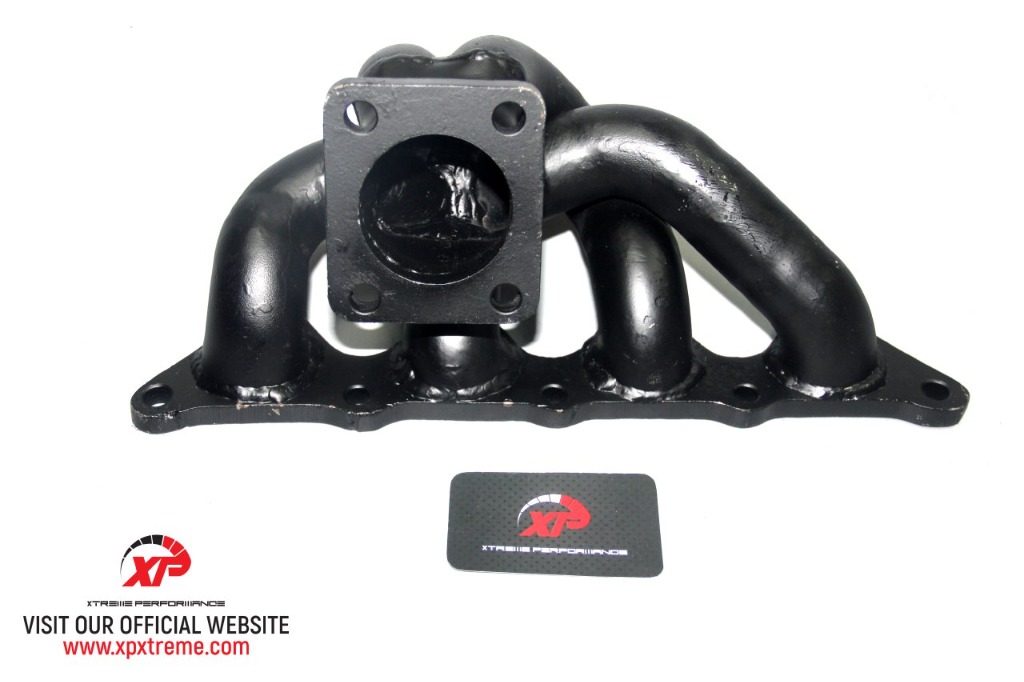 TURBO HEADER BANANA MITSUBISHI GSR BLACK, Auto Accessories on Carousell
