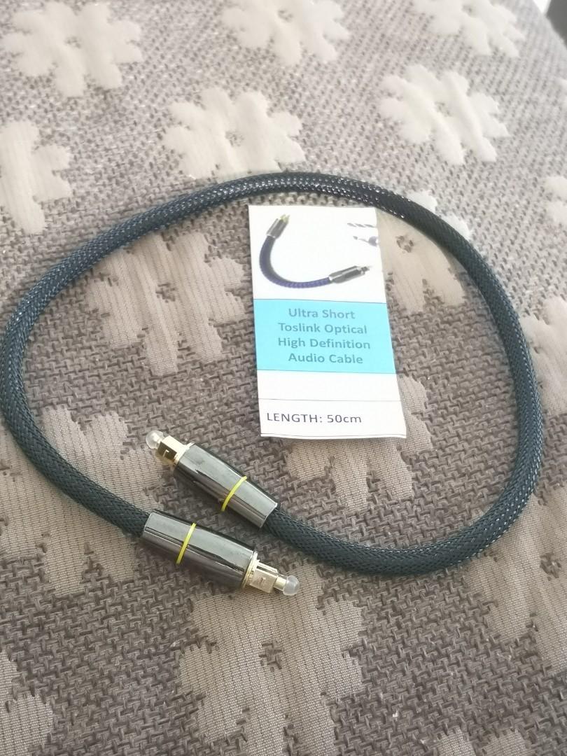 Ultra Short 20cm Toslink Optical High Definition Audio Cable, Audio ...