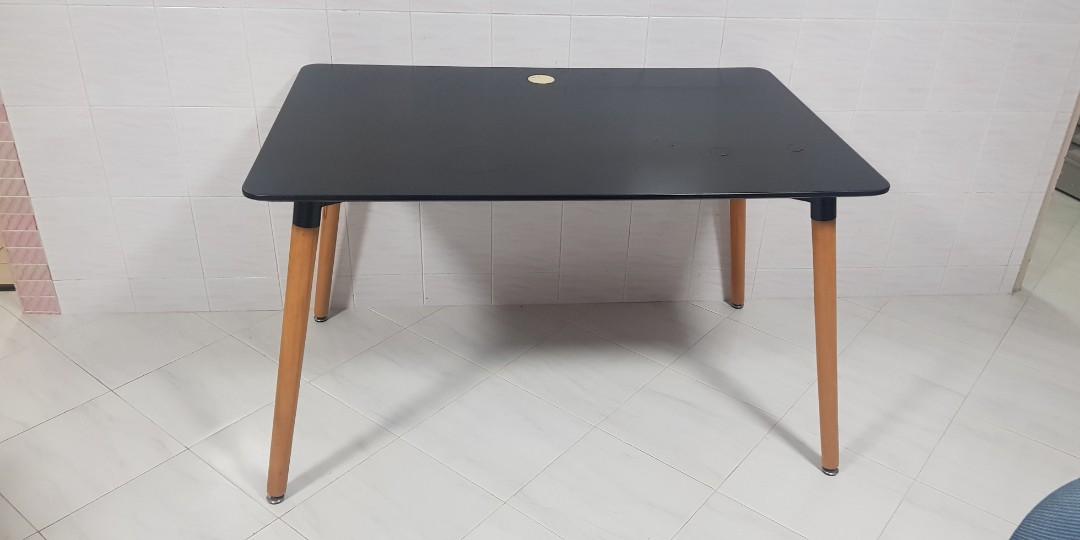 Used computer table, Furniture & Home Living, Furniture, Tables & Sets ...