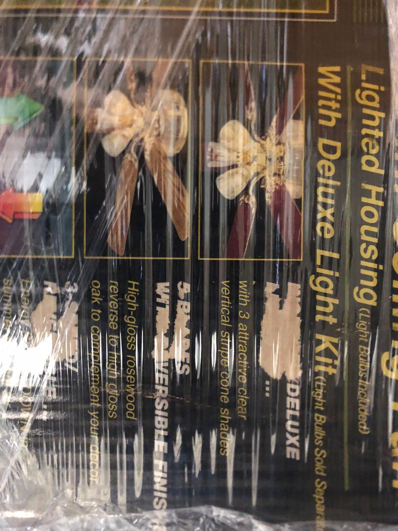 VINTAGE KENMORE CEILING FAN, Furniture & Home Living, Lighting & Fans ...