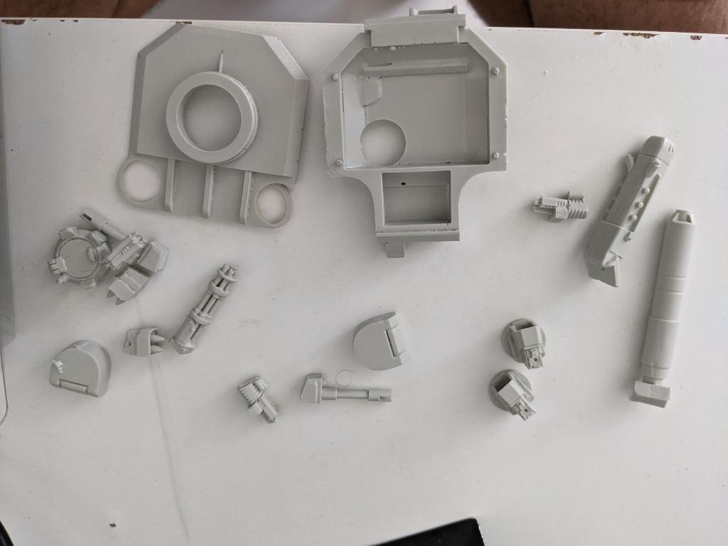 Warhammer 40k Alternative Turret for Primaris Repulsor Executioner ...