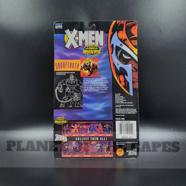 X-men Age of Apocaplypse Sabretooth with Wild Child Sidekick Figure ...