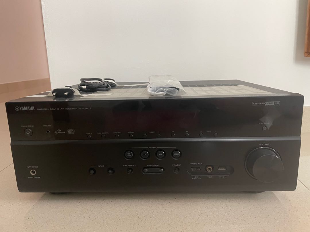 Yamaha Ax receiver RX- V677 amplifier , Audio, Soundbars, Speakers ...