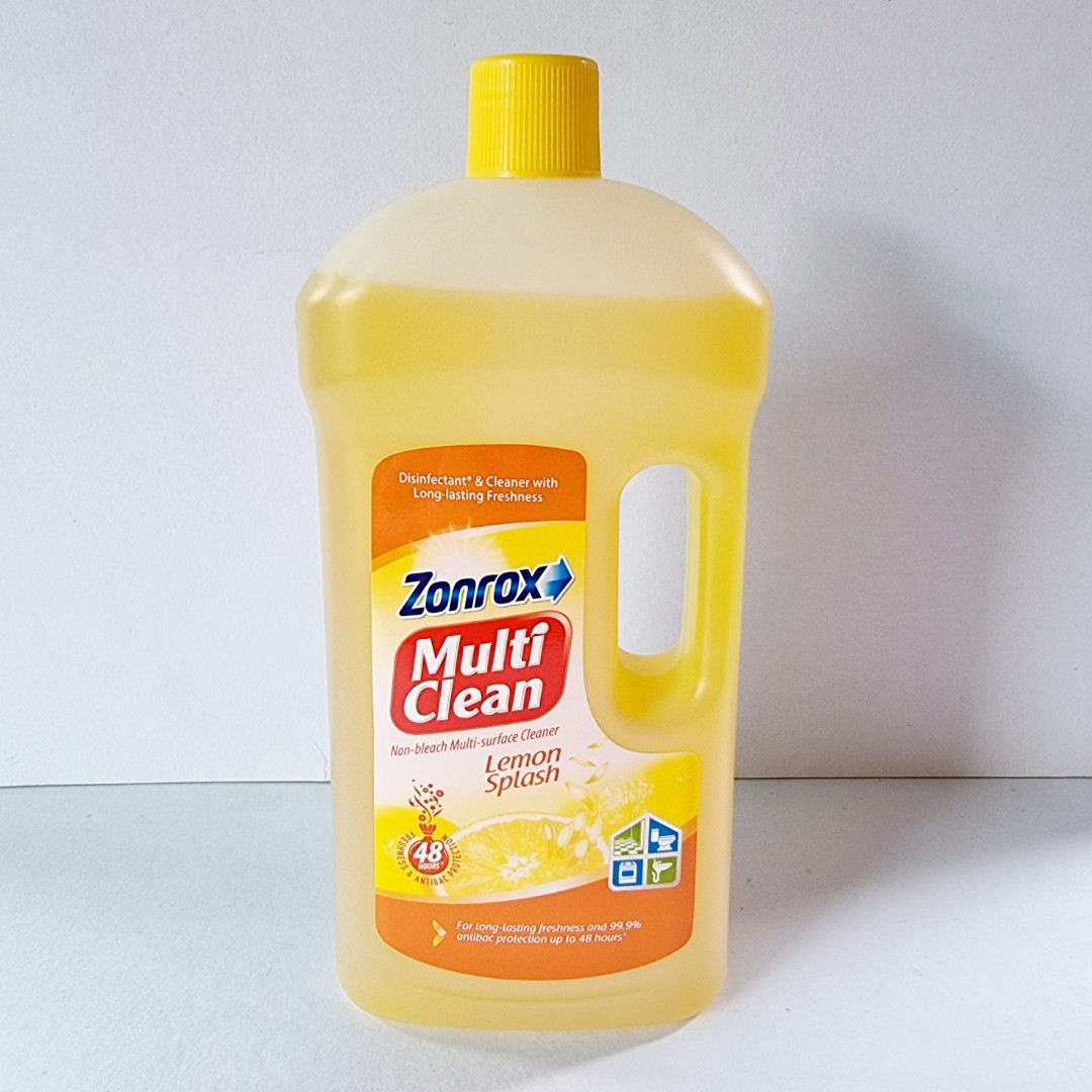 Zonrox Multi Clean Lemon Splash (900mL), Furniture & Home Living ...