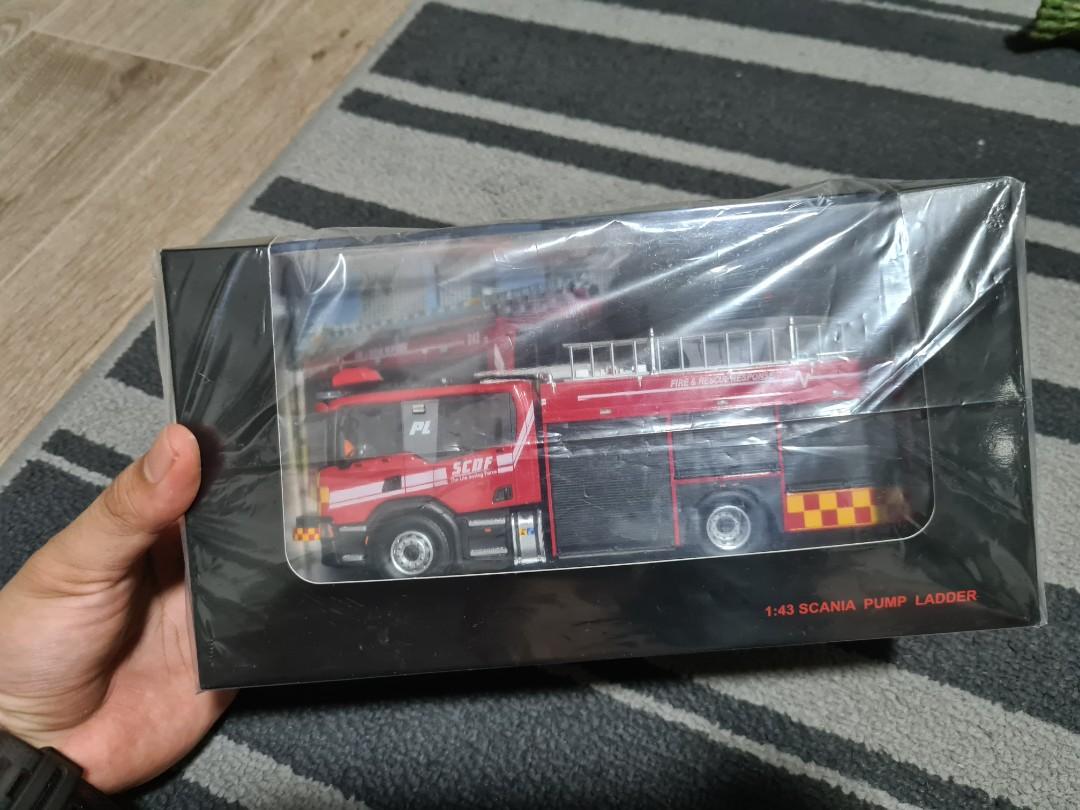 1:43 SCDF Pump Ladder (new gen), Hobbies & Toys, Toys & Games on Carousell