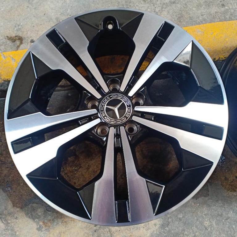 18" Mercedes Benz Original rims, Car Accessories, Tyres & Rims on Carousell