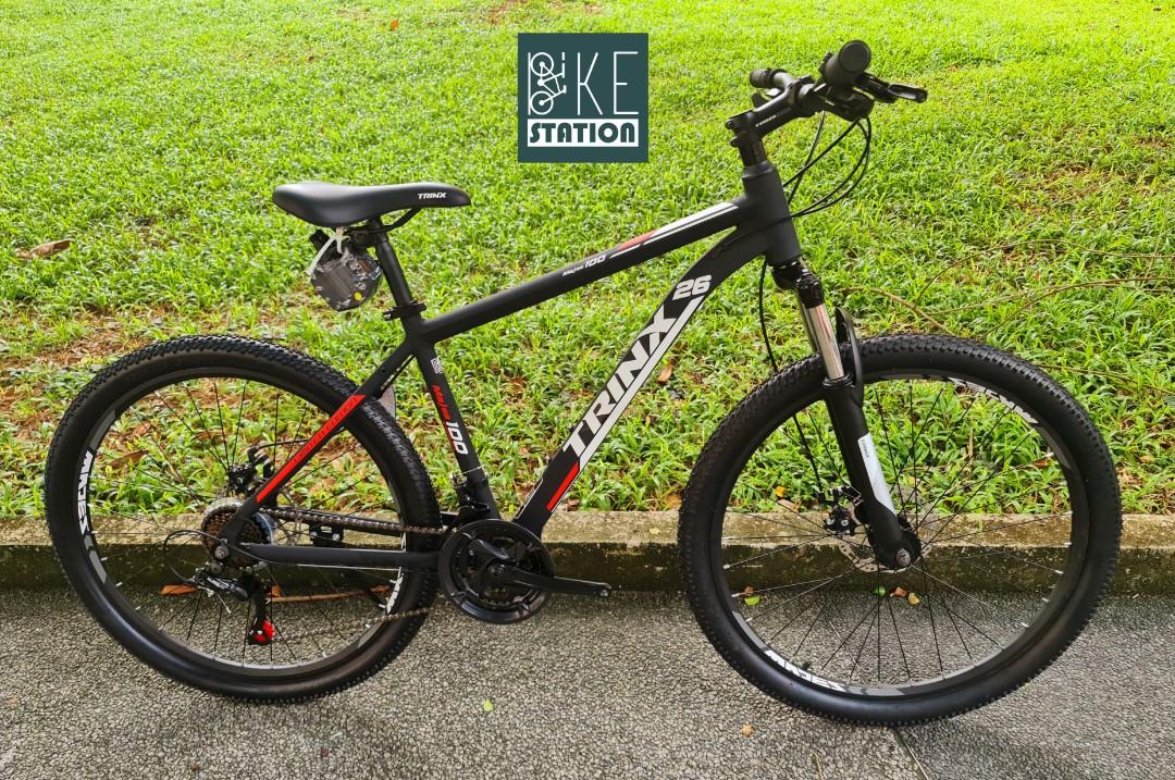 26" TRINX M100 ⭐ LTWOO A2 21-Speed ⭐Disc Brake ⭐ Mountain Bike, Sports Equipment, Bicycles ...