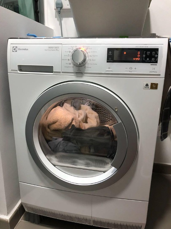 9KG Dryer - Electrolux EDH3497RDW (Heat Pump), TV & Home Appliances ...