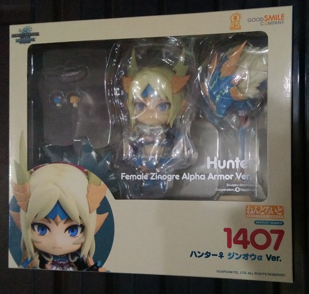 Nendoroid 黏土人 1407 MHW IB Monster Hunter World Iceborne 魔物獵人 世界 冰原 ...