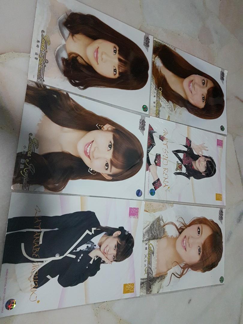 Japan idol: AKB48 A4 Posters bundle of 6, Hobbies & Toys, Memorabilia ...