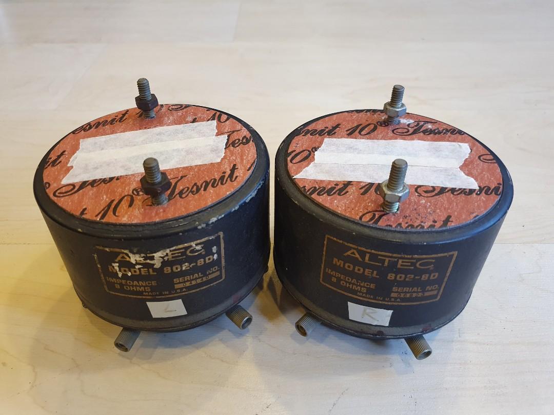 Altec 511B Horn With 802-8D Compression Driver, Audio, Other Audio ...