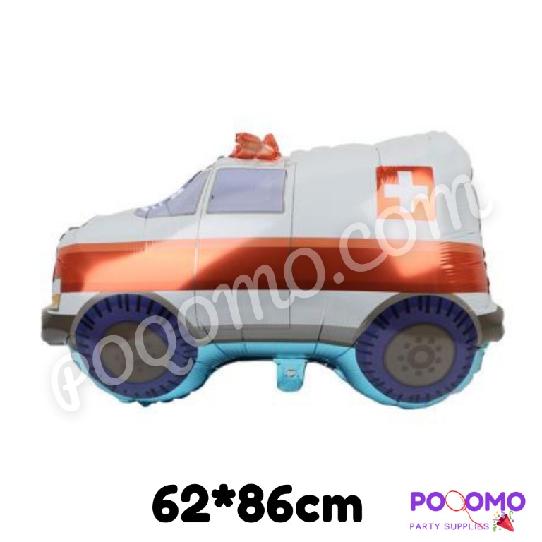 Ambulance Foil Balloon / Party Supply/ Birthday Decorations, Hobbies ...