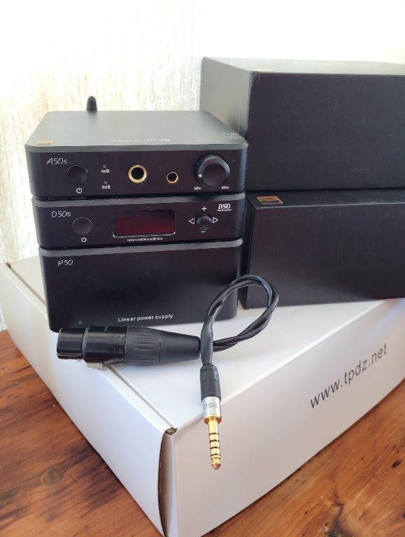 Balanced Topping Stack - D50s DAC, A50s Amplifier, P50 Power supply, 音響 ...