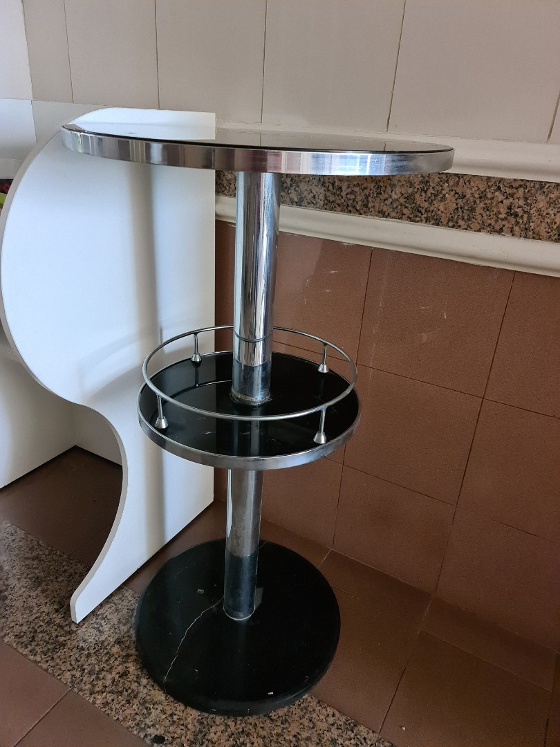 Shining Bar Stand(Table)-Natural Marble-Discounted Offer, Furniture ...