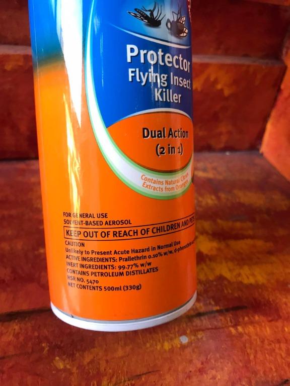 BAYGON Protector Flying Insect Killer 500ml, Furniture & Home Living ...