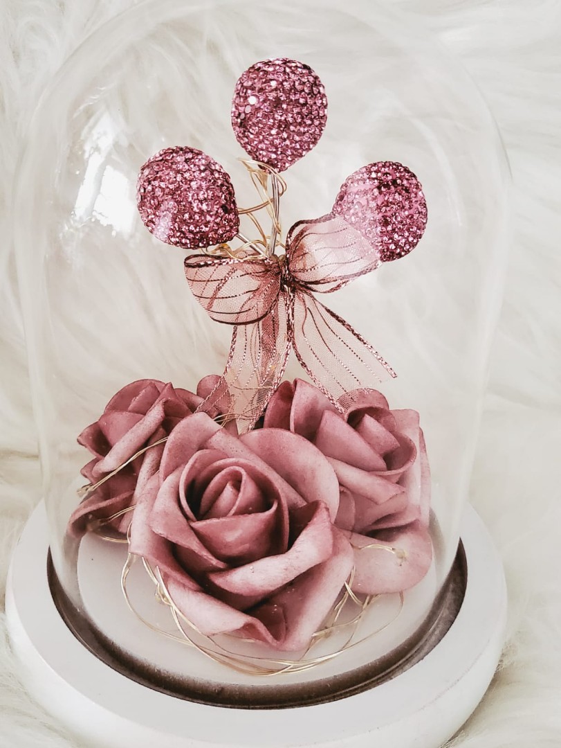 Blink Blink Flower Dome, Hobbies & Toys, Stationery & Craft, Flowers ...