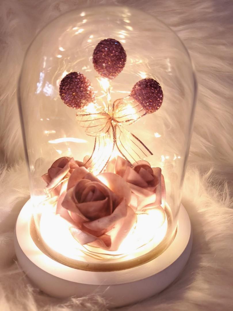 Blink Blink Flower Dome, Hobbies & Toys, Stationery & Craft, Flowers ...