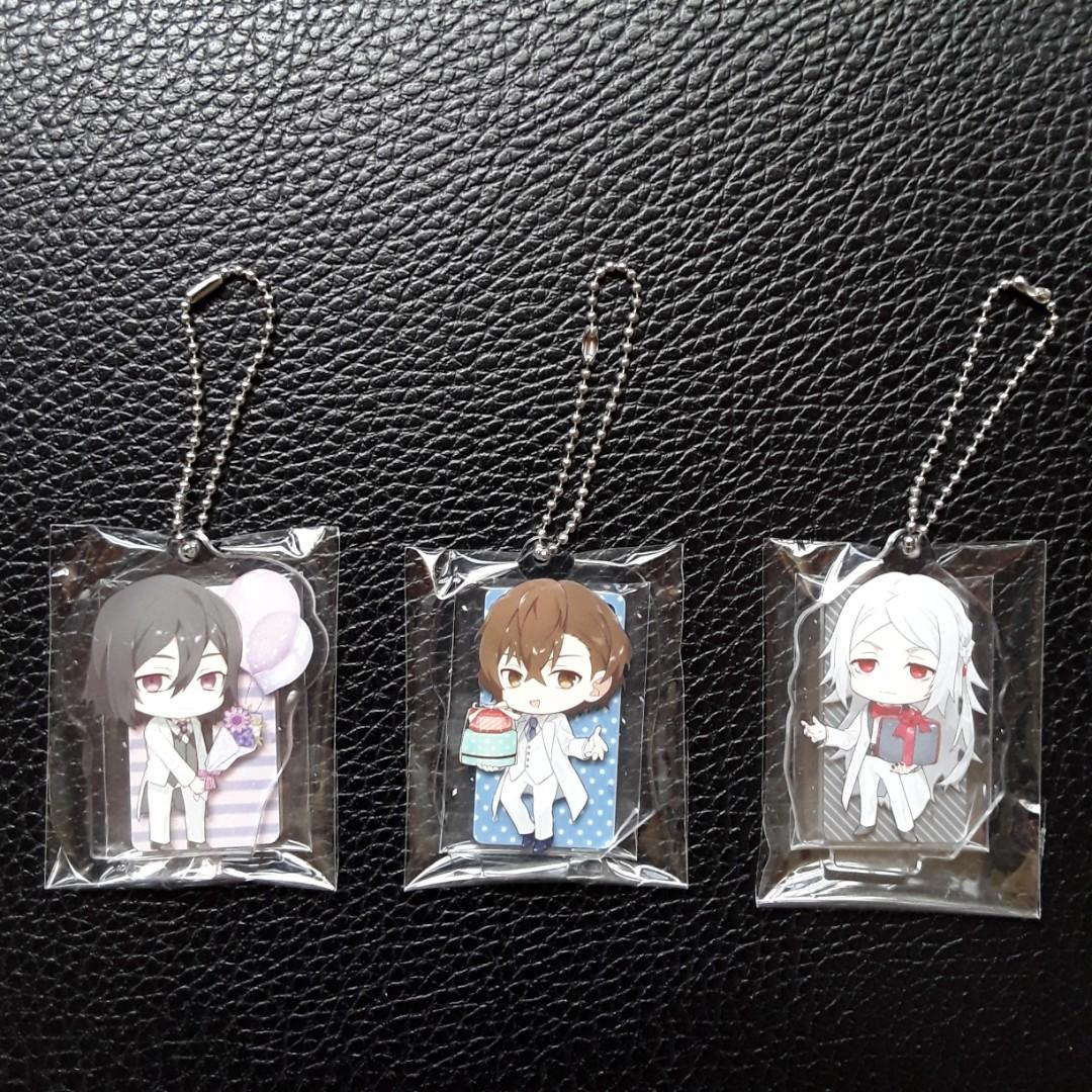 BSD Bungo Stray Dogs assorted acrylic stands (Dazai, Fyodor, Akutagawa ...