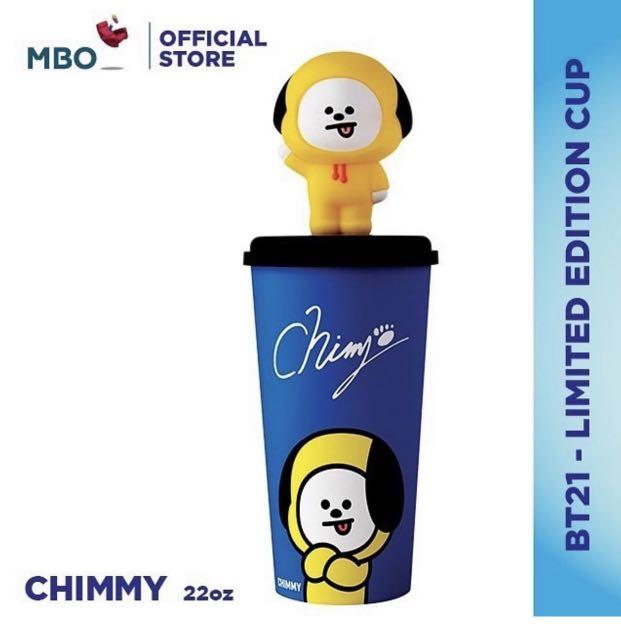 BT21 MBO Limited Edition Topper Cup Tumbler, Hobbies & Toys, Memorabilia & Collectibles, K-Wave ...