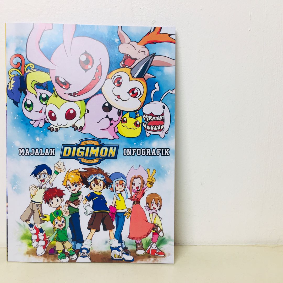 Buku Majalah Info Digimon, Hobbies & Toys, Books & Magazines, Comics ...