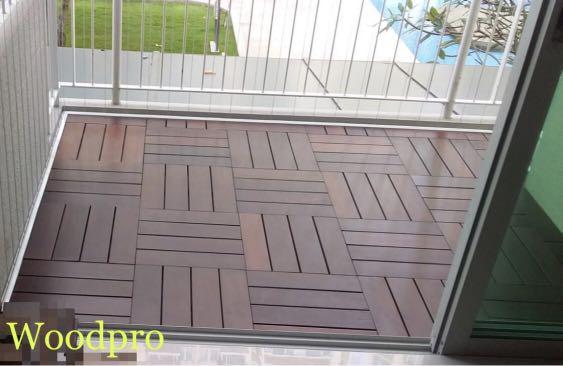 Chengal wood Decking , Furniture & Home Living, Furniture, Other Home ...