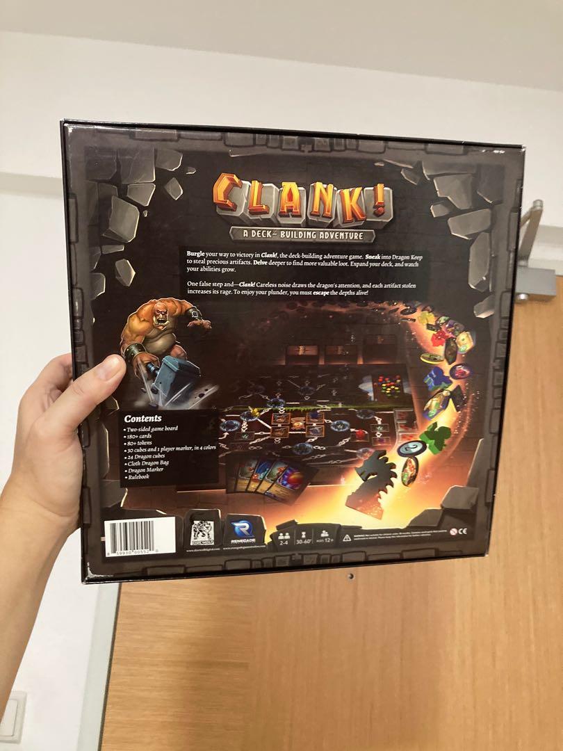 Clank! A Deck-Building Adventure Board Game, Hobbies & Toys, Toys ...