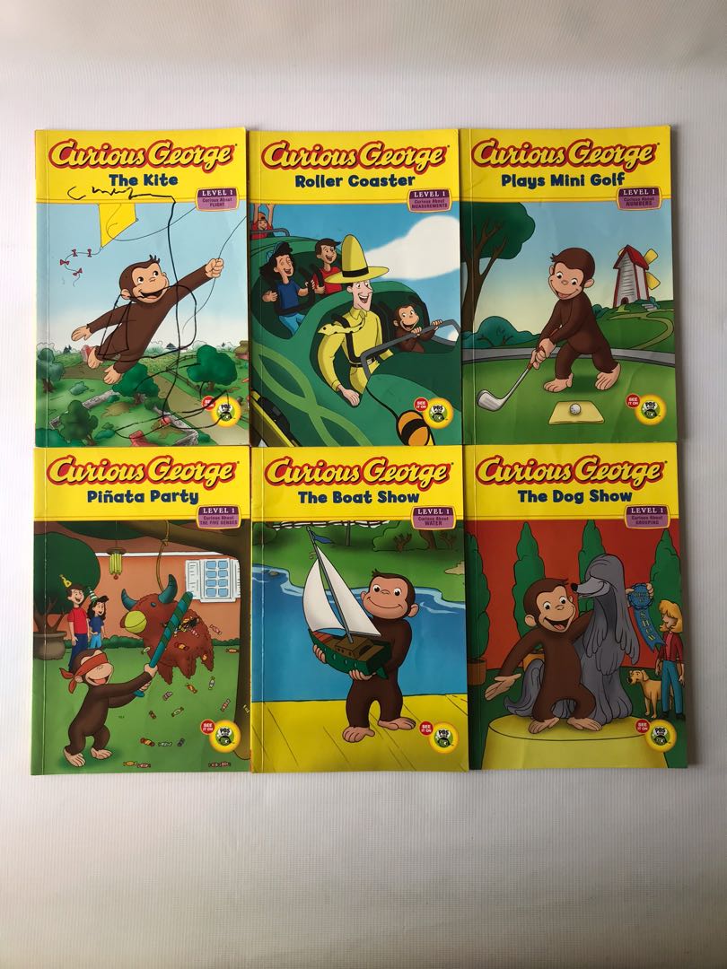 READING FUN WITH Curious George Boxed Set, Hobbies & Toys, Books ...