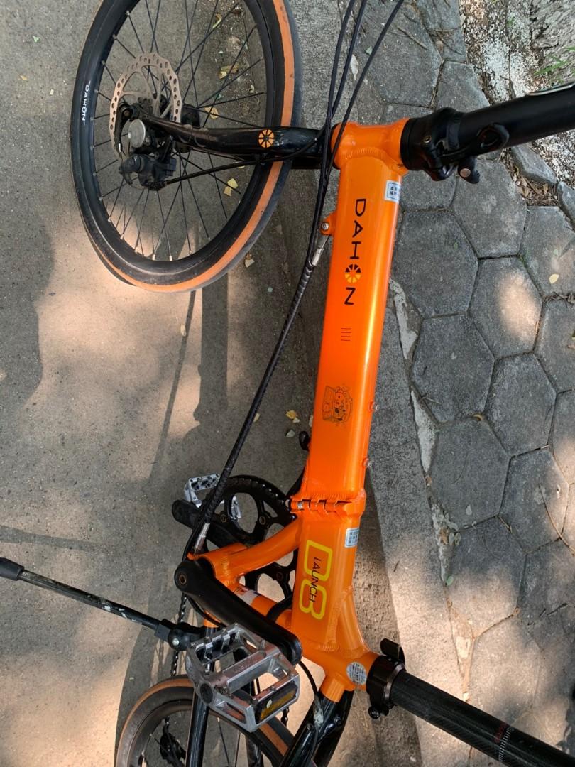 Dahon Launch D8 20" 9-speed Foldable Bike, Sports Equipment, Bicycles ...
