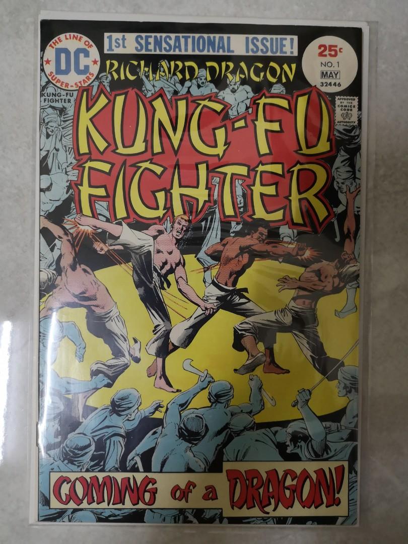 DC COMICS RICHARD DRAGON, KUNG FU FIGHTER #1, Hobbies & Toys, Books ...