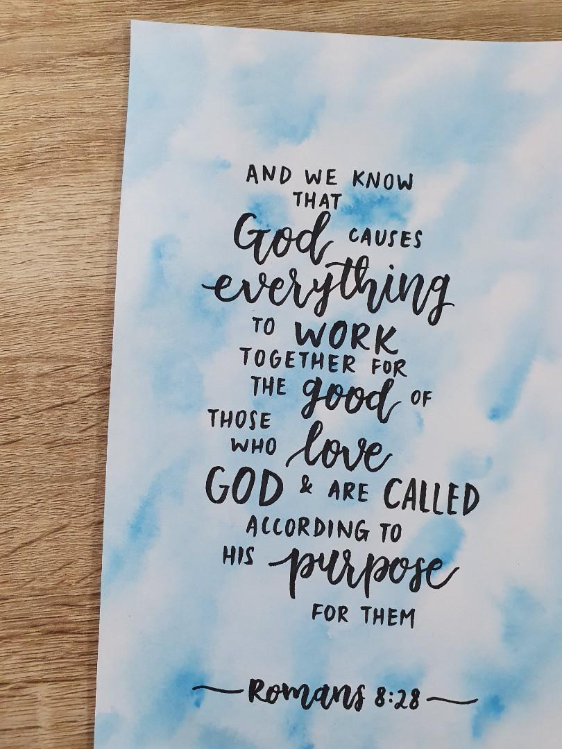 Encouragement Calligraphy Cards| Inspirational Quotes, Hobbies & Toys ...