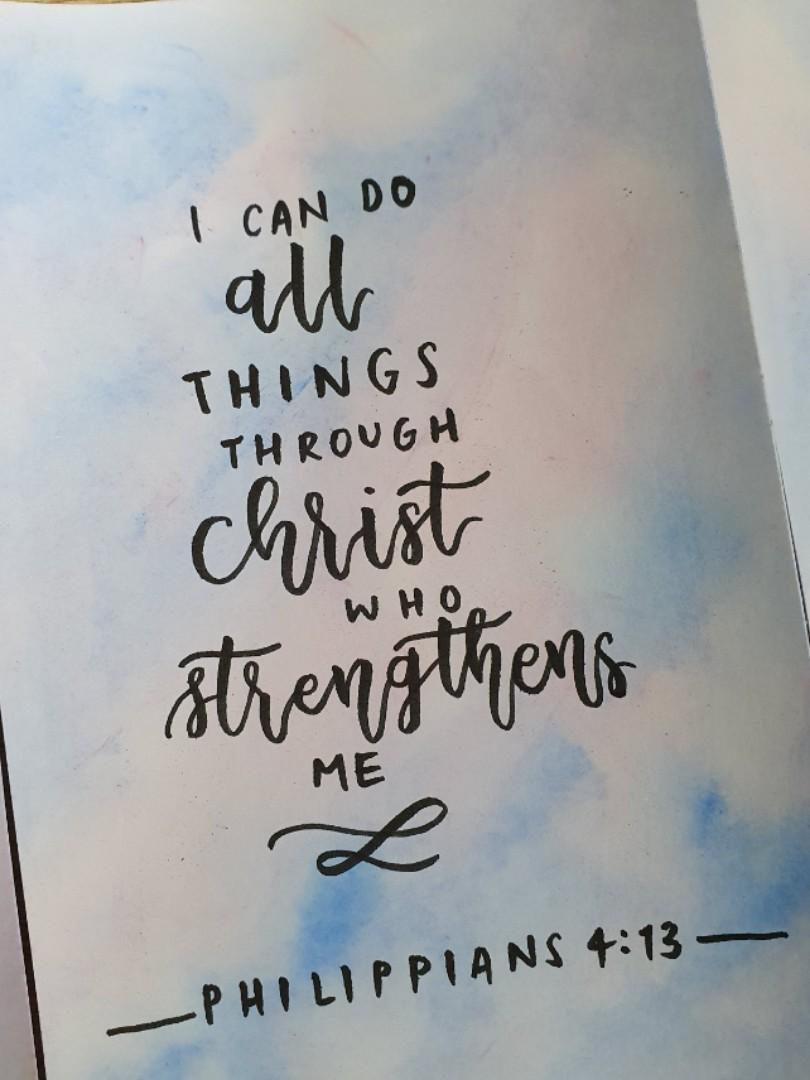 Encouragement Calligraphy Cards| Inspirational Quotes, Hobbies & Toys ...