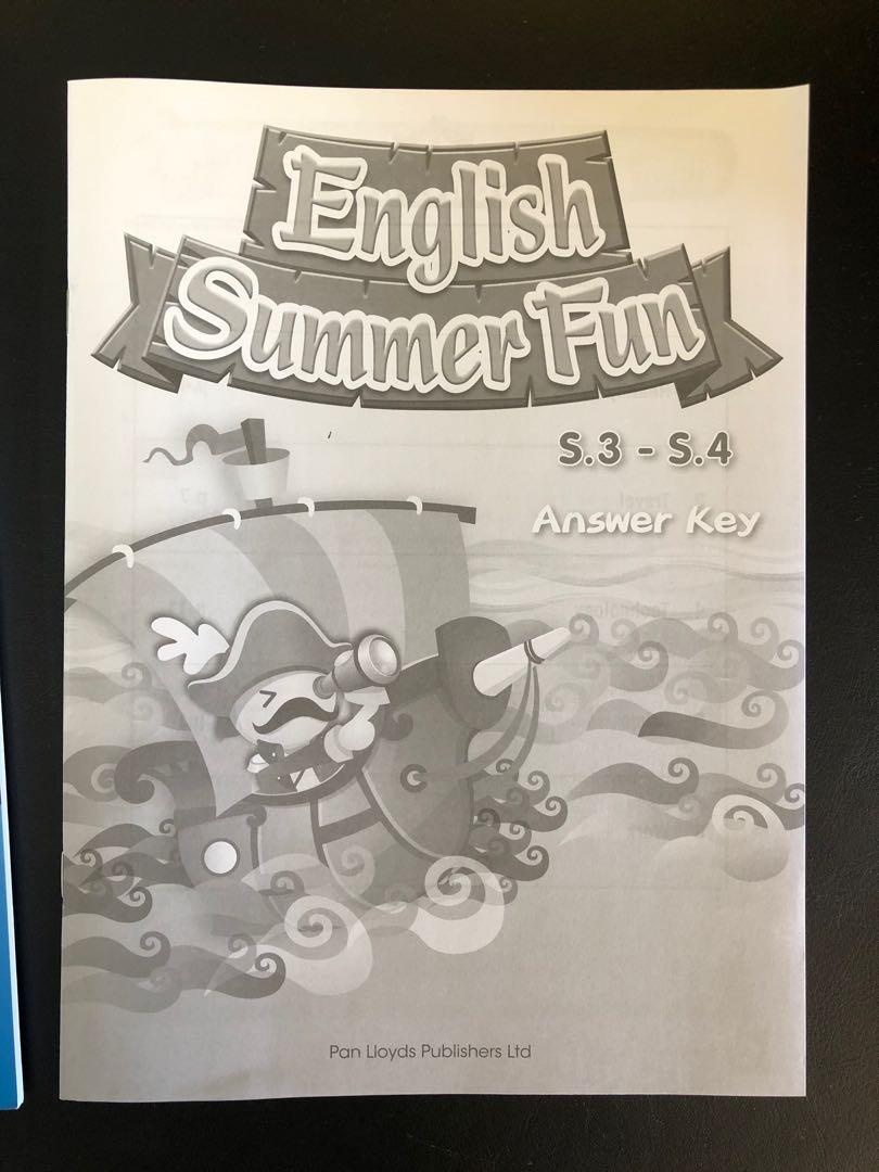 English Summer Fun S3-S4, 興趣及遊戲, 書本 & 文具, 小朋友書 - Carousell