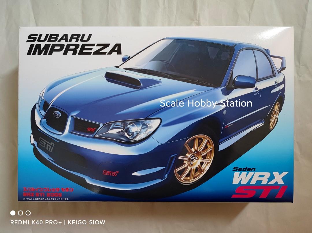 Fujimi 1:24 Subaru Impreza WRX STI Ver.9, Hobbies & Toys, Toys & Games on Carousell