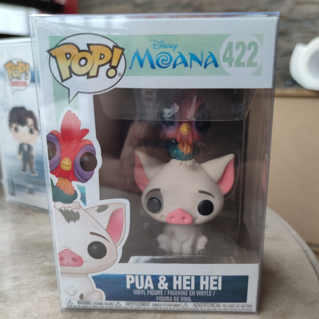 Funko pop (pua and hei hei), Hobbies & Toys, Toys & Games on Carousell