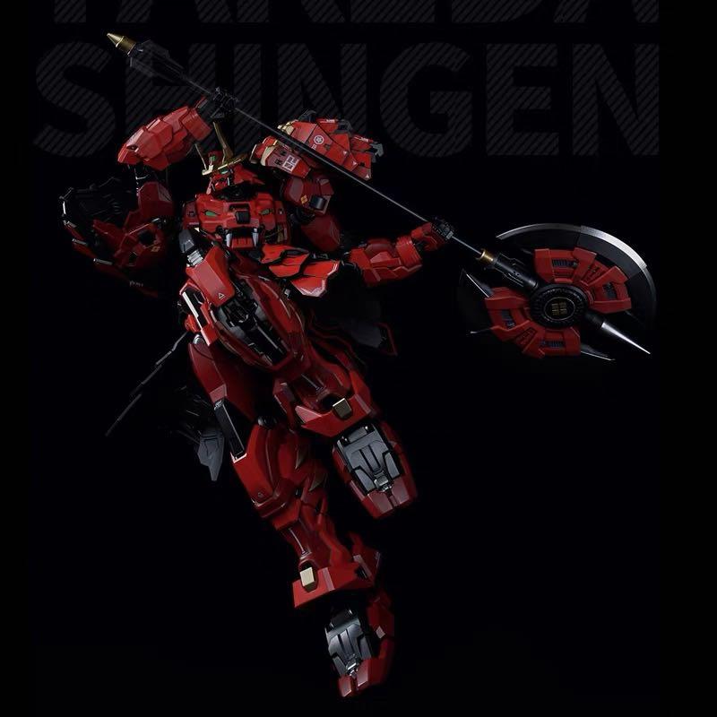 GIANT METAL BUILD MECHA SAMURAI! - Moshow Toys Takeda Shingen Gundam ...