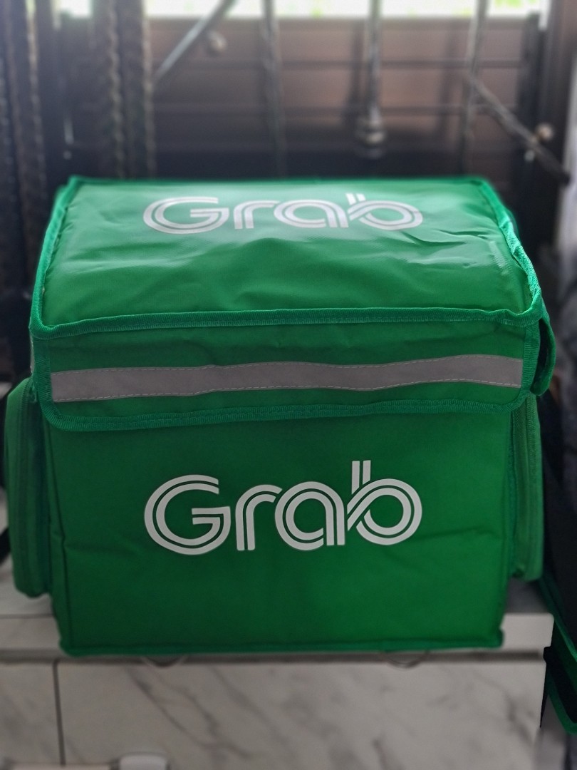 Grab food delivery sling bag, Everything Else on Carousell