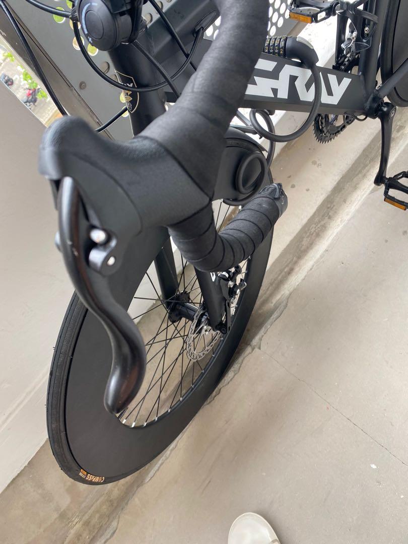 Gray F15 wino full bike road bike 700cc double disc brakes,shimano gear ...